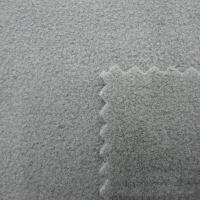 China Cold Proof And Warm 100% Polyester Brushed Outdoor Stretch Fabric Double Sided for sale