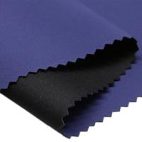 China Four Sided Elastic Fabric Bonded TPU And Rocking Velvet Waterproof Breathable Outdoor Polyester Fabric for sale