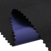 China Four Sided Elastic Fabric Bonded TPU And Rocking Velvet Waterproof Breathable Outdoor Polyester Fabric for sale