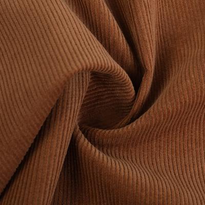 China 14w 90% Cotton+10% Polyester Non-stretch Thick Corduroy Velvet Fabric for Suit Corduroy Brown Velvet Fabric for sale