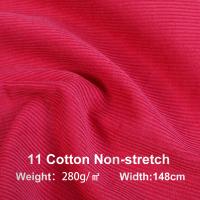 China 100%  Pure Cotton Fabric Non Stretch Shrink Resistant For Winter Clothing for sale