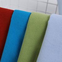 China 28 Wale 90% Cotton Corduroy Fabric 10% Spandex Thin Strip Without Stretch for sale