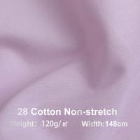 China Solid Color 100% Pure Cotton Fabric Winter Preferred Woven Non Stretch for sale