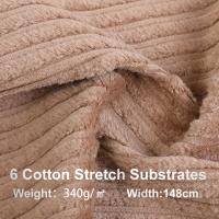 China Eco Friendly 98% Cotton Corduroy Fabric For Making Winter Pants Jackets Clothing for sale