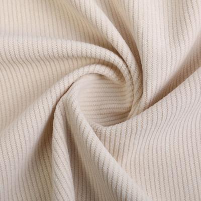 China Stretched Wide Wale Cotton Corduroy Fabric Low MOQ For Clothing for sale