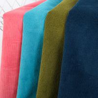 China Stretch Cotton Corduroy Fabric 21 Wales Soft And Friendly Microfiber Kid Child Textile Clothing for sale