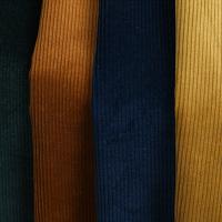 China 16 Wales 98% Cotton Stretch Corduroy Fabric For Garments Sofa Home Textile for sale