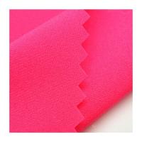 China Custom color&print soft hand feel 95% polyester stretch Polyester Fabric for women dress for sale