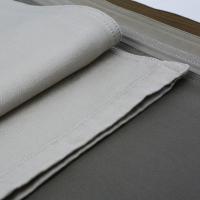 China Eco Friendly  Solid Pure Cotton Fabric Double Layer Tribute Satin Woven for sale