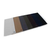 China Medium Weight 97% Cotton 3% Spandex Carbon Peach Twill Clothing Fabric Stripe Fabric For Bedding for sale