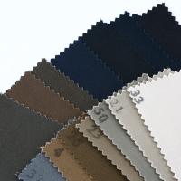 China Multiple Colors Enzyme Washing 55% Cotton And 27% Polyester Fabric For Clothing With Accurate Color Cards for sale