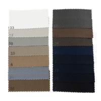 China Multiple Colors Enzyme Washing 55% Cotton And 27% Polyester Fabric For Clothing With Accurate Color Cards for sale