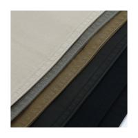 China Enzyme Washing Grey Brown Black Cotton And Polyester Textile Fabrics For Suit And Workwear Production for sale