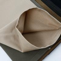 China Enzyme Washing Grey Brown Black Cotton And Polyester Textile Fabrics For Suit And Workwear Production for sale