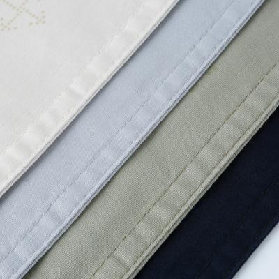 China Small Pattern Printing 59% Cotton 3% Spandex 38% Polyester Mixed Fabric For Suit Pants And Blazer Production for sale