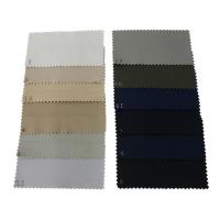 China Gray Brown Dark Blue Black Spandex Velvet Polyester Fabric For Suit Pants Production for sale