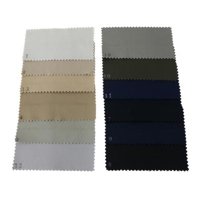 China Gray Brown Dark Blue Black Spandex Velvet Polyester Fabric For Suit Pants Production for sale