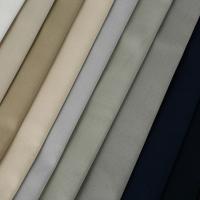 China Gray Brown Dark Blue Black Spandex Velvet Polyester Fabric For Suit Pants Production for sale