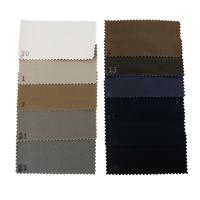 China 55% cotton 25% Polyester 2% spandex 18% tencel fabrics 330GSM double layer cavalry twill spandex Fabric for clothing for sale