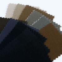 China 55% cotton 25% Polyester 2% spandex 18% tencel fabrics 330GSM double layer cavalry twill spandex Fabric for clothing for sale