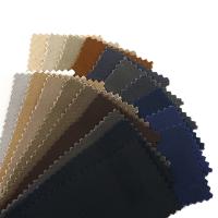 China 321GSM 98% cotton 2% lycra fabric double layer satin spandex fabric for clothing for sale