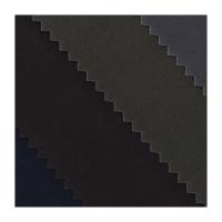 China Grey Brown Black Enzyme Washing 97% Cotton 3% Spandex Clothing Fabric For Suit Pants Manufacturing for sale