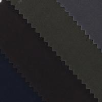 China Grey Brown Black Enzyme Washing 97% Cotton 3% Spandex Clothing Fabric For Suit Pants Manufacturing for sale