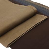 China 321GSM Stretch Double Layer Twill Cotton Fabric For Clothing Material for sale