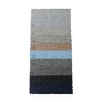 China Grey Brown Blue Black Garment Washing 70% Viscose 30% Linen Viscose Linen Fabric For Casual Shirts Production for sale