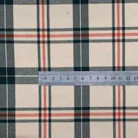 China wholesale TR medium thickness new autumn winter plaid shirt 260GSM polyester fabric for sale