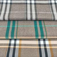 China Wholesale Customized Large Plaid School Uniform Fabric 330GSMT 97%SP 3% TR Plaid Fabric for sale
