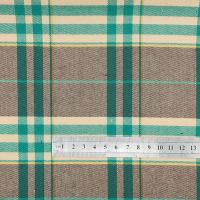 China TR viscose dyed blended plaid fabric suit jacket uniform TR plaid fabric for sale