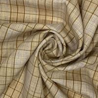 China Grid Fabric T 75% R20% SP5% Plain Woven Fabric 75D Fashion Fabric For Blouse Skirt for sale