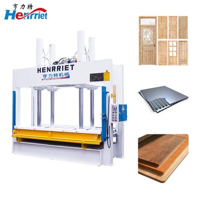 China 100T Four Cylinder Cold Press Machine for Plywood Bending | 3000×1500mm Worktable | 7.5kW Motor for sale