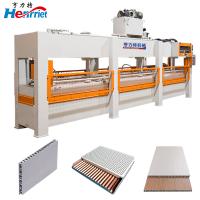 China Automatic Ply Board Pressing Machine 5.5KW with 6500×1300mm Work Platen and 100T Pressure Capacity for sale