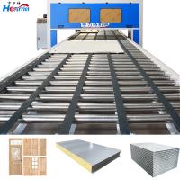China Two Component Polyurethane Automatic Gluing Machine Sandwich Composite Board Gluing Machine 5.75kw for sale