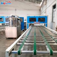 China Two Component Polyurethane Automatic Gluing Machine Sandwich Composite Board Gluing Machine 5.75kw for sale