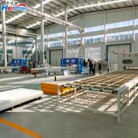 China Two Component Polyurethane Automatic Gluing Machine Sandwich Composite Board Gluing Machine 5.75kw for sale