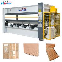 China Two Layer Woodworking Hot Press Machine Natural Veneer Pressing Machine 100T for sale