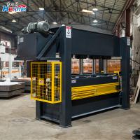 China Double Layer Automatic Hot Press Machine 300T Capacity for Plywood and Composite Materials 2300x1700mm Worktable for sale