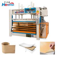 China 8-Layer Hydraulic Hot Press Machine 100T 380V for Wooden Door and Composite Panel Production for sale