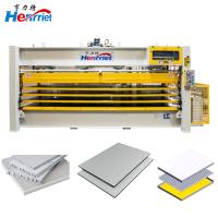 China 4 Layer 160T Automatic Hot Press Machine with 4000x1500mm Platen and 20MPa System Pressure for sale