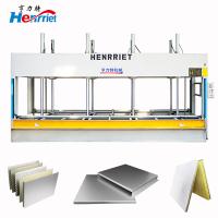 China 8-Cylinder Hydraulic Cold Press Machine 50T Capacity 8000x2000mm Worktable for Plywood & Composite Board for sale
