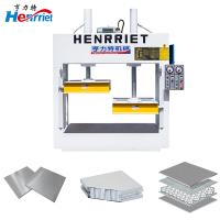 China Segmented Cold Press Machine 50T Capacity with 1400x1250mm Worktable for Plywood & Honeycomb Board Production for sale