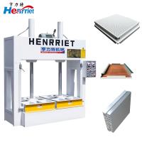 China Segmented Cold Press Machine 50T Capacity with 1400x1250mm Worktable for Plywood & Honeycomb Board Production for sale