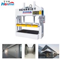 China Segmented Cold Press Machine 50T Capacity with 1400x1250mm Worktable for Plywood & Honeycomb Board Production for sale