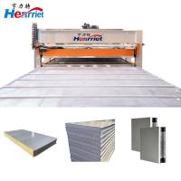 China Gantry Movable Hot Press Machine 100T 5200x2800mm for Composite Board Cold Storage Foam Board for sale