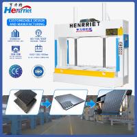 China 50T Two Cylinder Hydraulic Cold Press Machine 2500x1250mm Work Platen for Aluminum Honeycomb Panel Production for sale