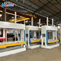 China 50T Two Cylinder Hydraulic Cold Press Machine 2500x1250mm Work Platen for Aluminum Honeycomb Panel Production for sale