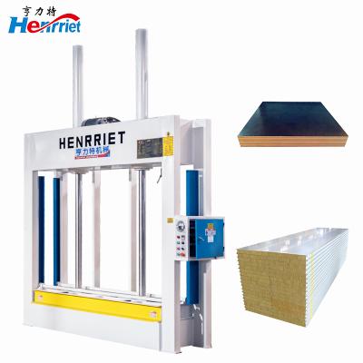 China 50 Ton Ship Board Cold Press Machine for Ocean Diamond Board and Rock Wool Board 3000x700mm for sale